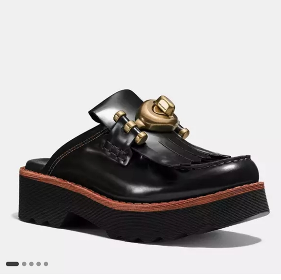 Coach | Shoes | Coach Turnlock Creeper Slide | Poshmark